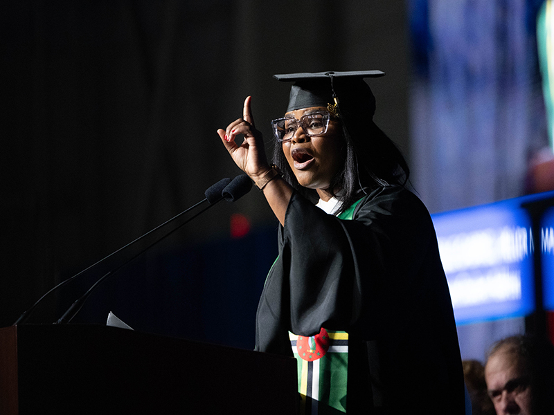 Graduate Speaker, Brandeis University Commencement: Giselle Gabriel, MA SID'25 | The Heller School