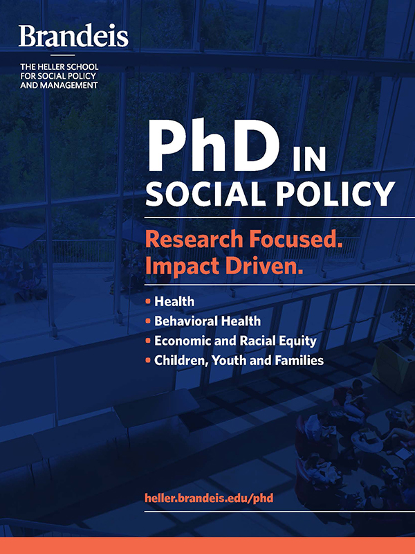 Curriculum and Program Structure - PhD in Social Policy | The Heller School